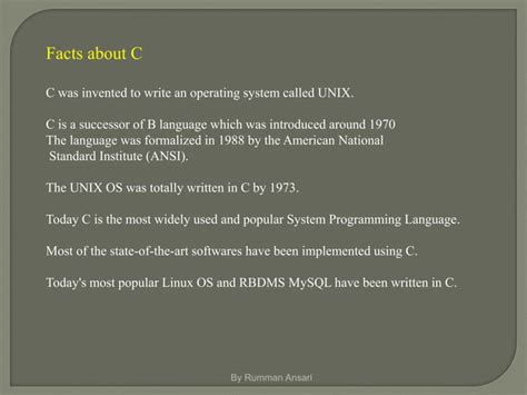 c programming language step by step part 1 ppt