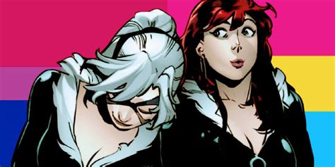 Felicia Hardy X Mj Watson By Jaz Merigold On Deviantart