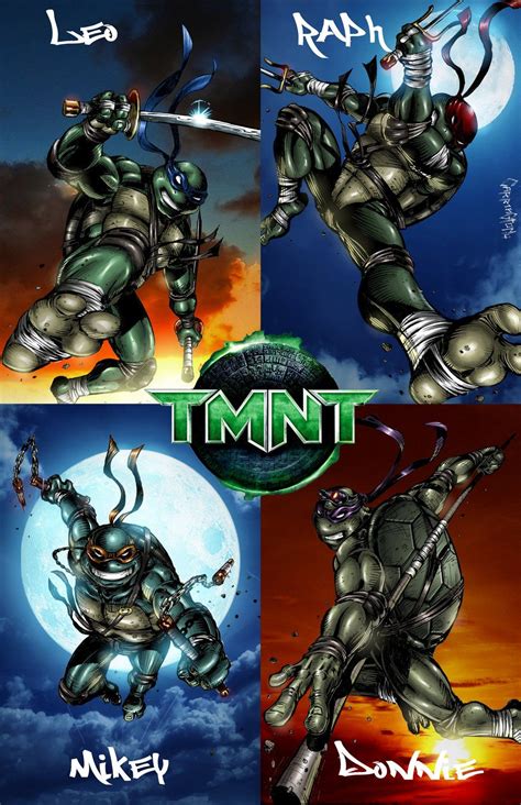 On Deviantart Tmnt Comics Arte