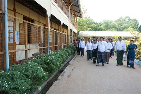 မွန်ပြည်နယ်ဝန်ကြီးချုပ် ဦးအောင်ကြည်သိန်း မွန်ပြည်နယ်အတွင်းရှိ ၂၀၂၃ ၂၀၂၄ ပညာသင်နှစ်၊ တက္ကသိုလ်ဝင