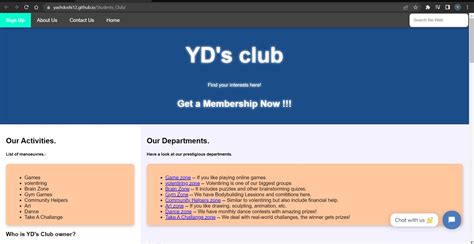 Github Yashsdoshi Students Club Its A Student S Website Where They Can Enroll In Various