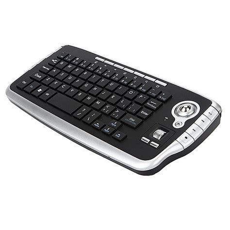 2 4ghz Wireless Keyboard With Trackball Mouse Scroll Wheel Remote Control For Android Tv Box