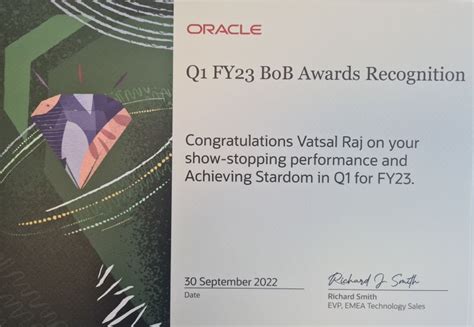 Vatsal Raj On Linkedin Oracle Oraclecloud 59 Comments