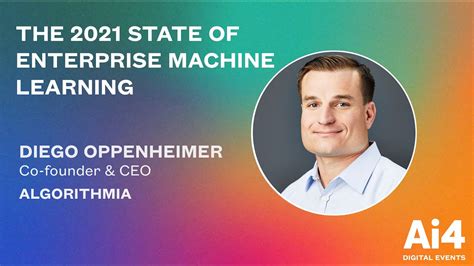 The 2021 State Of Enterprise Machine Learning With Algorithmia Youtube