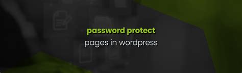 How To Password Protect A Page In Wordpress Hostafrica
