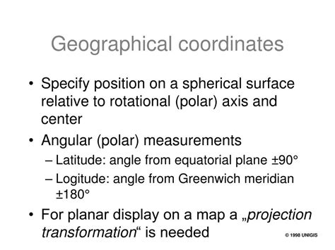 Ppt Spatial Reference Systems Powerpoint Presentation Free Download