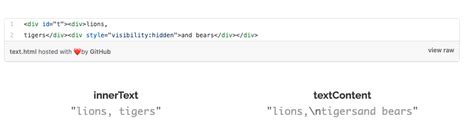 Innertext And Textcontent Innertext Vs Textcontent By Jackson