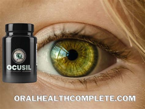 Ocusil Reviews Eye Drops Vitamin Ingredients Work Or Scam
