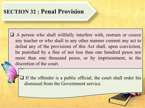 The Magna Carta For Public School Teachers Republic Act No 4670 Pptx
