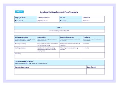 Professional Development Plan Template And Guide [2026 Edition] Aihr
