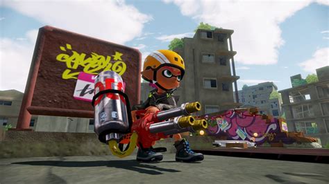 Splatoon Hydra Splatling Weapon Now Live