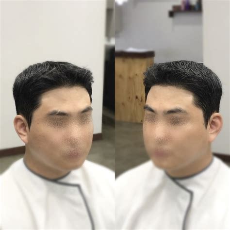 남자 세미 아이비리그컷 다운펌 반곱슬은 손질 1티어 네이버 블로그