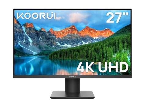 Koorui 27 4k Uhd Ips Ultra Thin Monitor Open Box