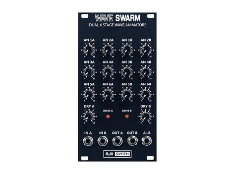 Ajh Synth Wave Swarm Black Waveform Animator Demo Reverb