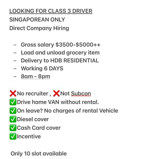 Delivery Driver Class 3 Jobs Transport And Delivery On Carousell