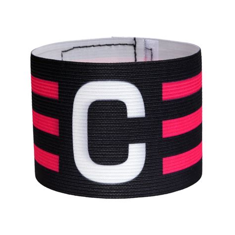 Sports Captain C Arm Band Unisex Elastic Soccer Captain Armband