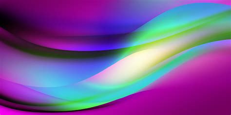 추상적인 여러 가지 빛깔의 물결 모양의 배경 핑크 퍼플 블루 그린 화이트 디자인으로 아름다운 브로셔 전단지 표지 비즈니스 배너