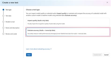 Test Accuracy Of A Custom Speech Model Speech Service Azure Ai
