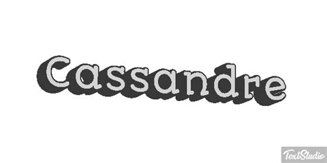 Cassandre Name Animated  Logo Designs