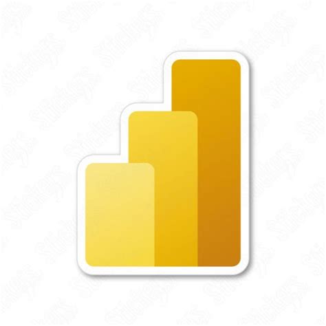 Power Bi Sticker Adesivo Novo Stickers Devs