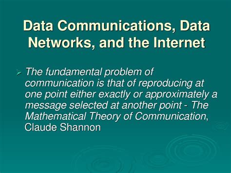data and computer communications ppt download
