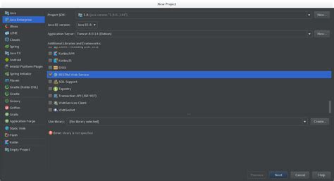 Java Cant Create Restful Web Service With Maven On Intellij Idea