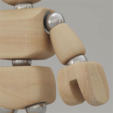 Wood Man 3d Model Toy 3d Model Cgtrader