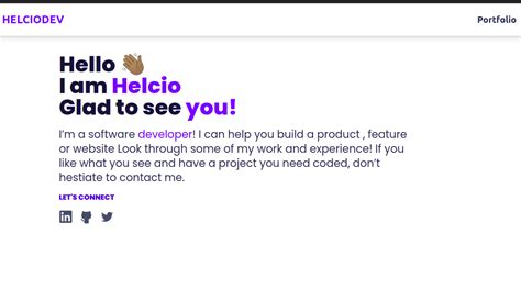 portofolio website · github topics · github