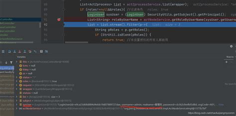 securityutils getsubject getprincipal 为null loginuser sysuser
