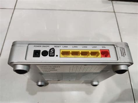 tm modem router silver colour computers and tech parts