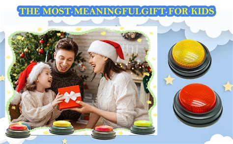 Gelabur 2 Pack Buzzers For Trivia Games Answer Buzzers For