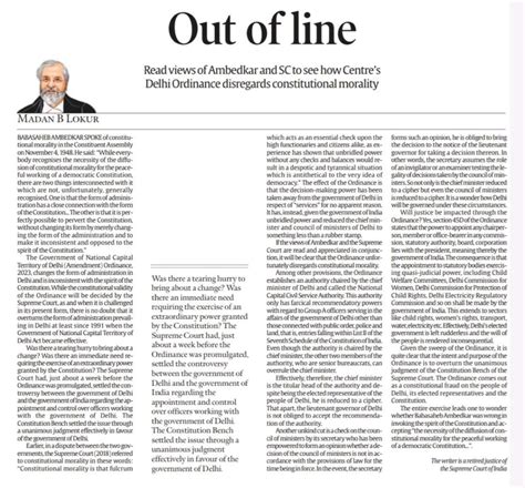 Suyash Tripathi On Linkedin “the Ordinance Comes Out As A
