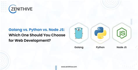 golang vs python vs node js which one should you choose for web development zenithive