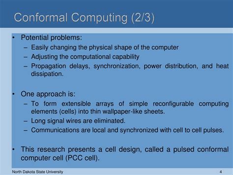 Ppt Design Of An Asynchronous Reconfigurable Cell For Conformal