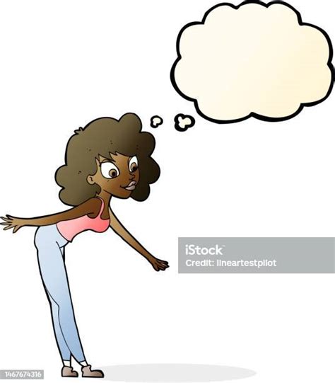 말풍선이 있는 여자 닿음 줍다 바라요 만화 캐릭터 귀여운에 대한 스톡 벡터 아트 및 기타 이미지 귀여운 그라데이션 기이함 Istock