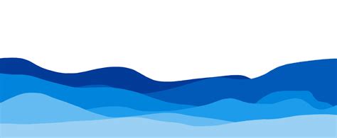aesthetic wave border 24290137 png
