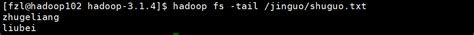 Hadoop Hdfs的shell操作（常用命令） 知乎