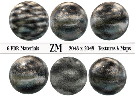 Second Life Marketplace Silver Pbr Full Perm Materials
