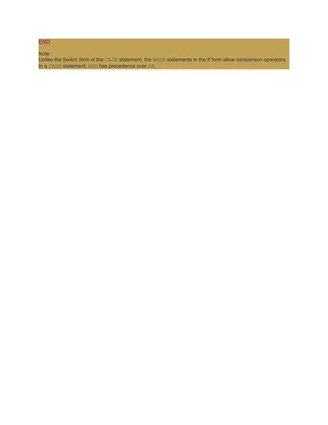 conditional expressions doc programming languages computing