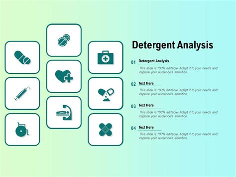 Detergent Analysis Ppt Powerpoint Presentation Themes Presentation Graphics Presentation