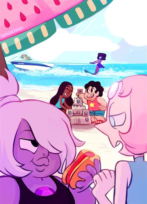 Beach Day With The Crystal Gems Steven Universe Movie Steven
