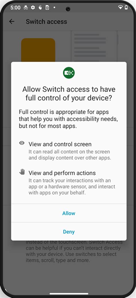 stock android smartphone centre for accessibility australia