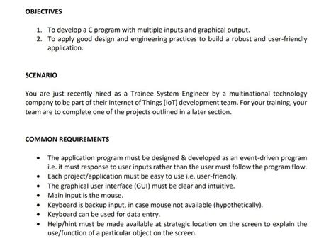 Solved Objectives 1 To Develop A C Program With Multiple