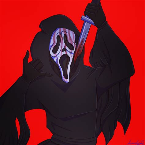 TW BLOOD Ghostface But Anime Style R AnimeART