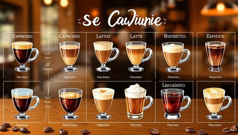 The Ultimate Espresso Drink Chart Elevate Your Coffee