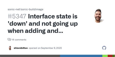 Interface State Is Down And Not Going Up When Adding And Removing It From Vlan Group · Issue