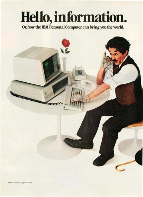 Ticker History 🗞 On Twitter Ibm Personal Computer Ad 1980s