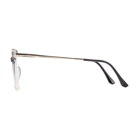 Square Gradient Gray Eyeglasses