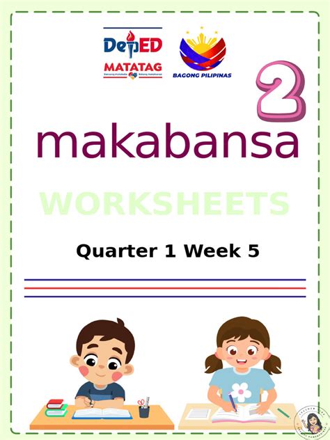 Makabansa 2 Worksheet Q1 W5 Pdf