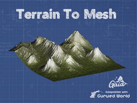 [unity] separate terrain into mesh and texture with terrain to mesh